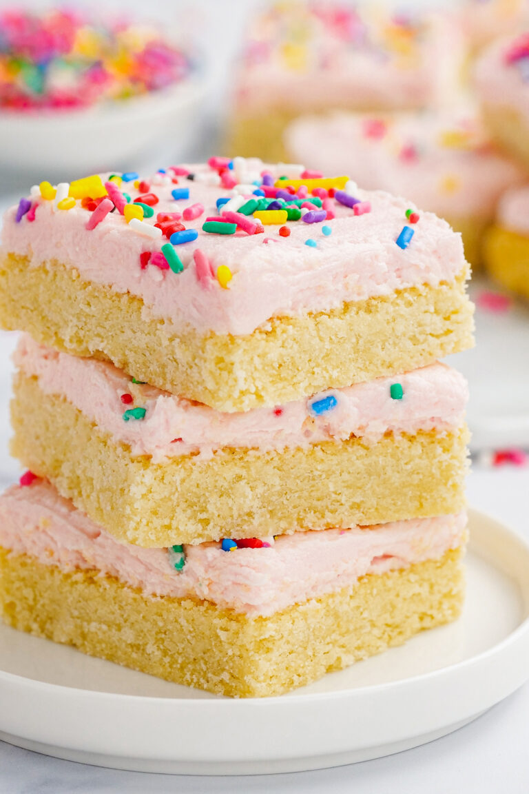 The BEST Sugar Cookie Bars (easy!) - Best Desserts