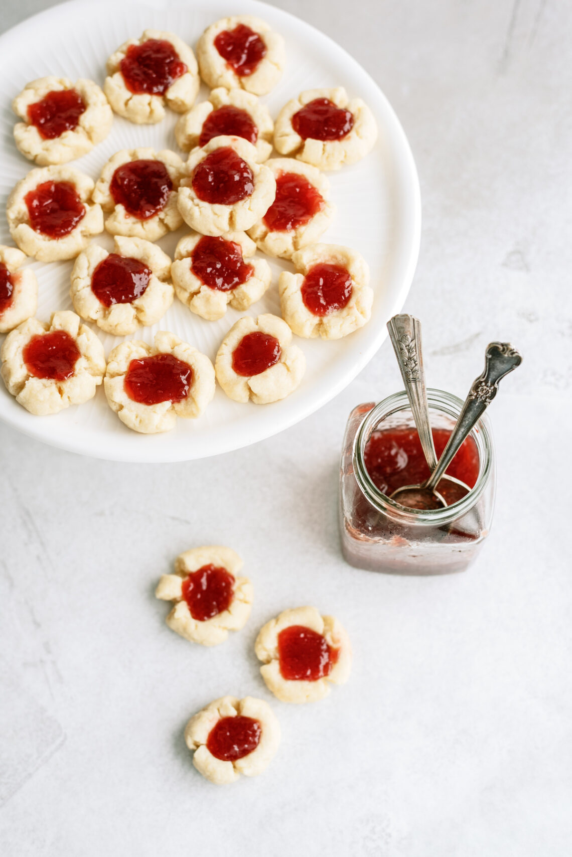 Jam Thumbprint Cookies - Best Desserts